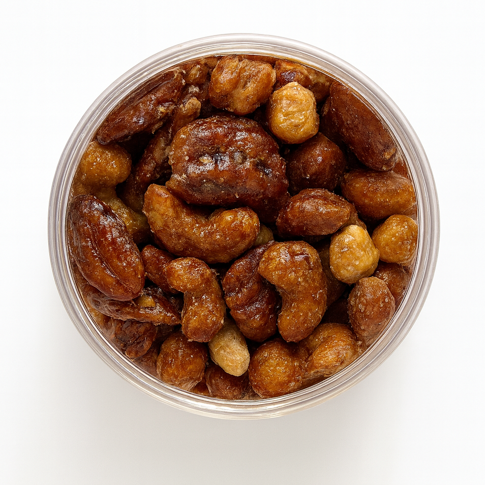Honey & Caramelised Nuts Mix - 180g Jar – Nuts Pick